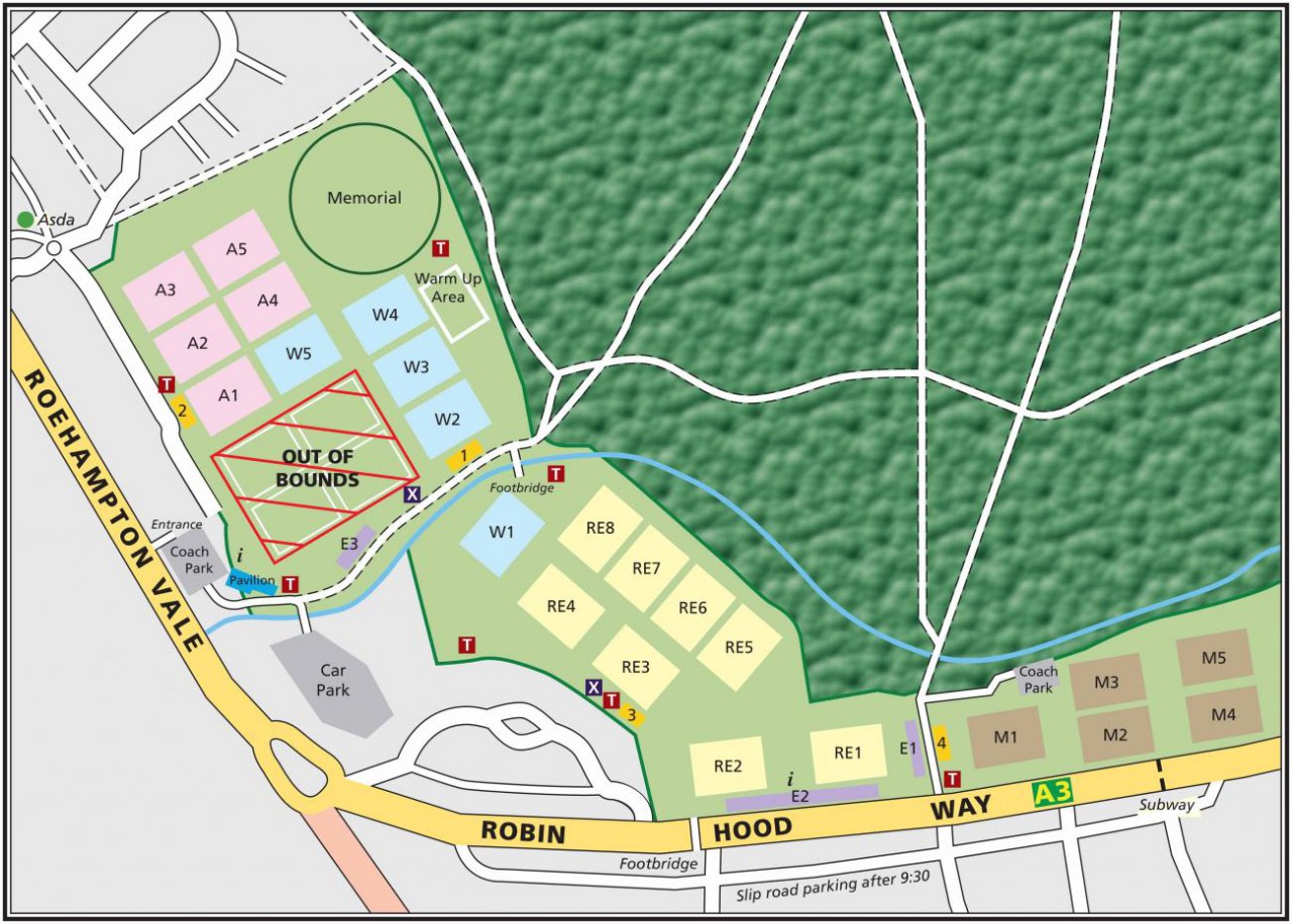 Car Park Information - Rosslyn Park National Schools 7s