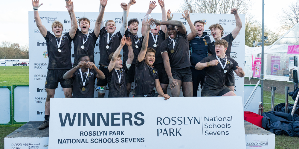 Rugby School claimed the U18 Boys Vase - Rosslyn Park National Schools 7s